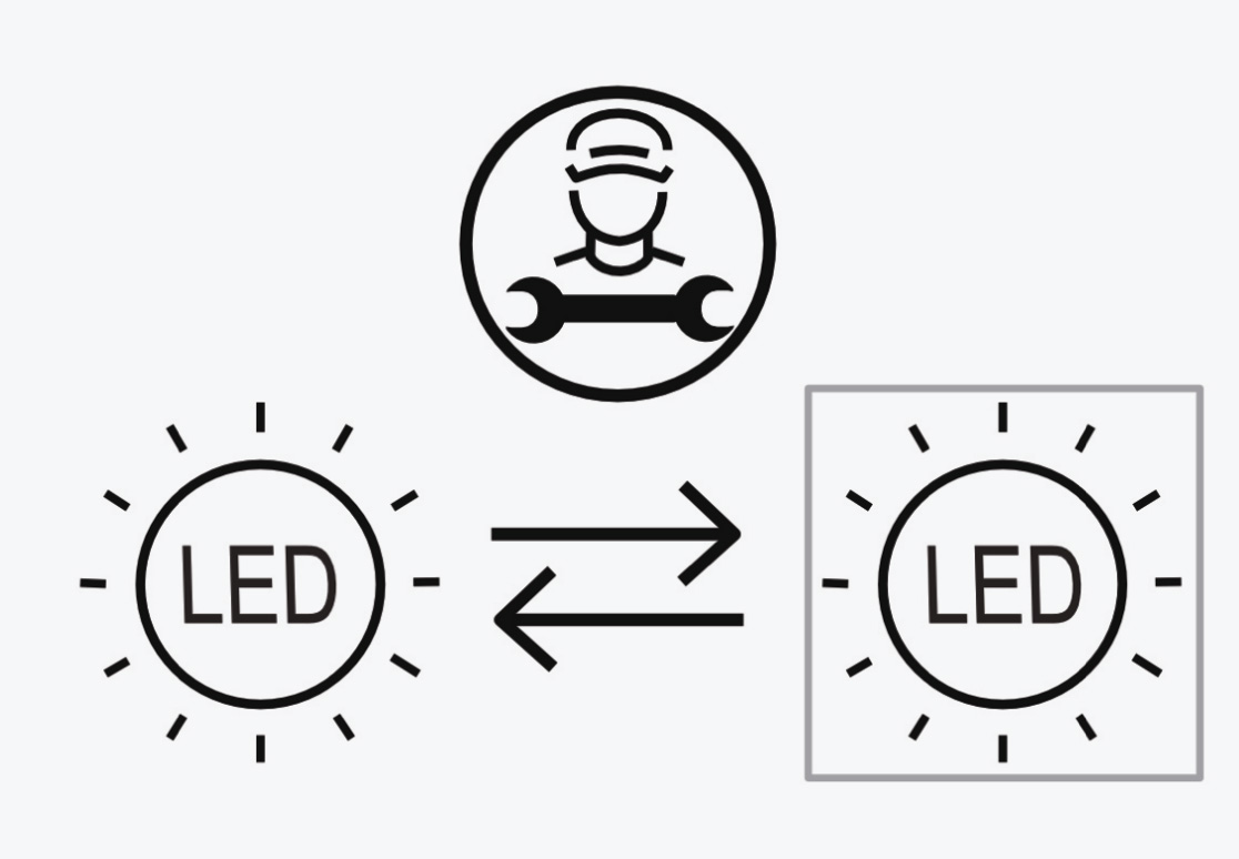Built in led replacement - Elesi Luce